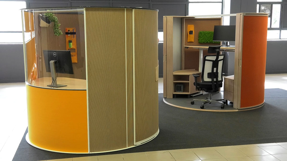 Office Shell - ured bliske budućnosti - Dom na kvadrat